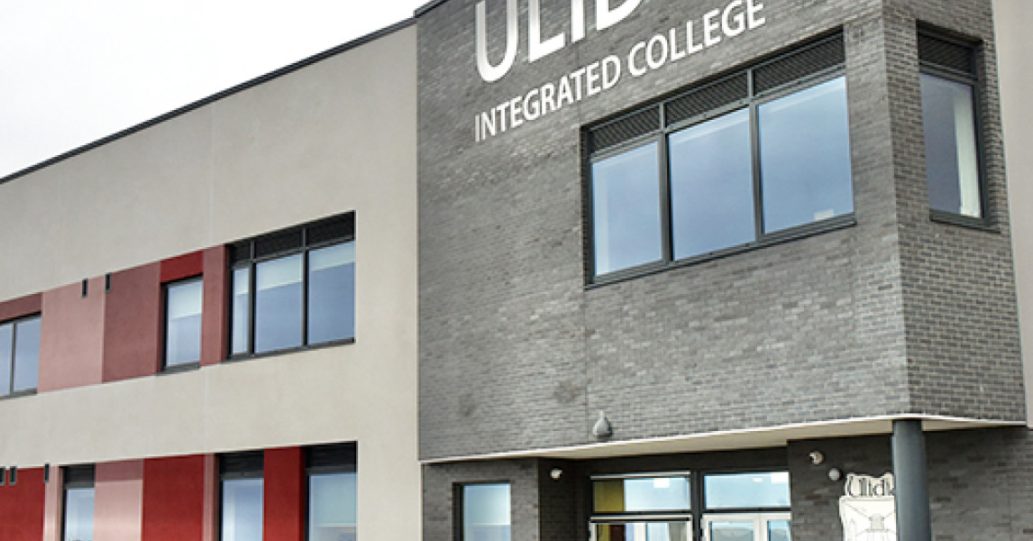 Ulidia Integrated College profiled in NI Builder | Harvey Group